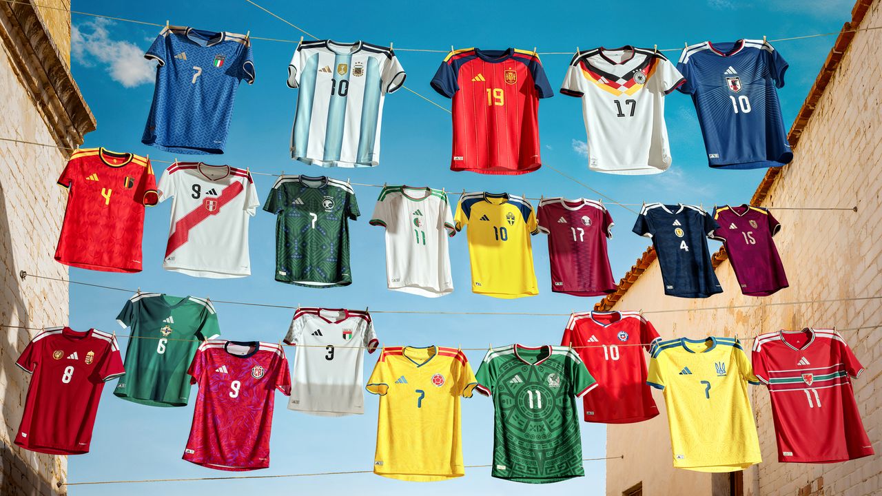 Adidas Unveils Their Largest Collection of Home Kits Ahead of the World ...