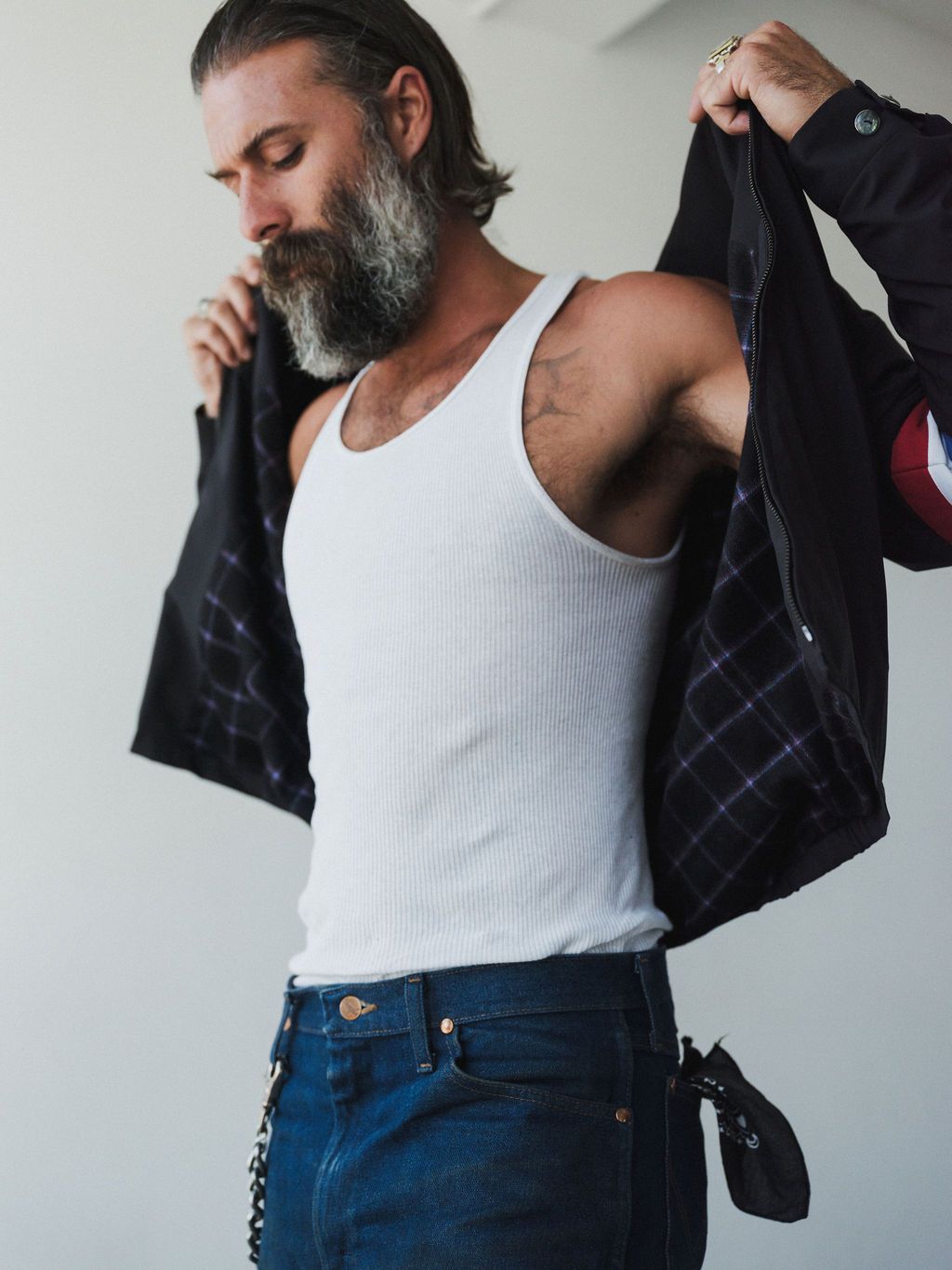 Brad Pitt Talks Motorcycles, Designing Cashmere Shirts, and His ...